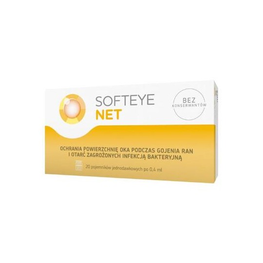 Softeye net żel do oczu 20 minimsów | Apteka Moderna